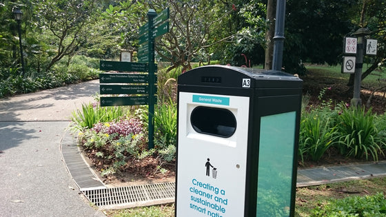 Smart Solar Compaction Bin – Motiq Living