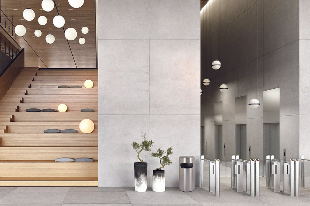 Stainless Steel Lift Lobby Bin 90L – Motiq Living